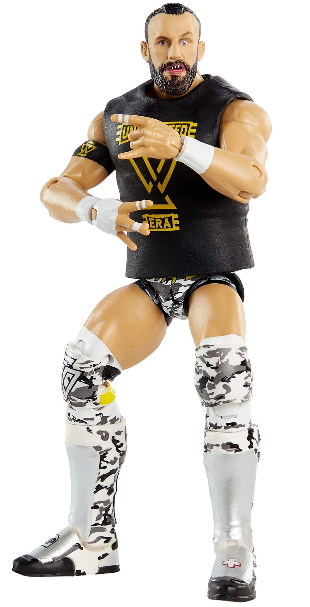 WWE Bobby Fish Elite Series #79 Deluxe Action Figure with Realistic Facial Detailing, Iconic Ring Gear & Accessories