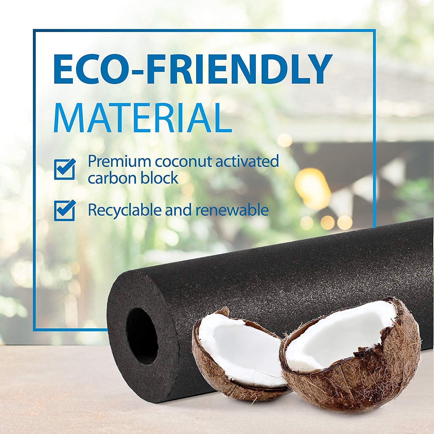 Filterlogic 3US-PF01 Under Sink Water Filter, NSF/ANSI 42 Certified Replacement for Advanced 3US-PF01, 3US-MAX-F01H, 3US-PF01H, Delta RP78702, Manitowoc K-00337, K-00338 (Pack of 2)