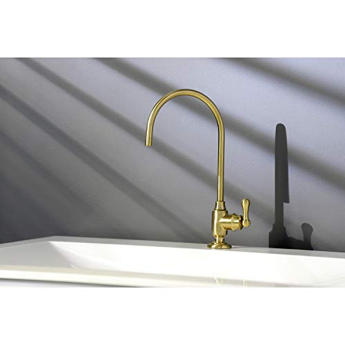 Kingston Brass KS5197AL Royale Single-Handle Water Filtration Faucet, Brushed Brass