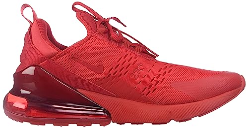 Nike Air Max 270 Mens Running Shoes Cv7544-600, University Red/University Red-black, 10