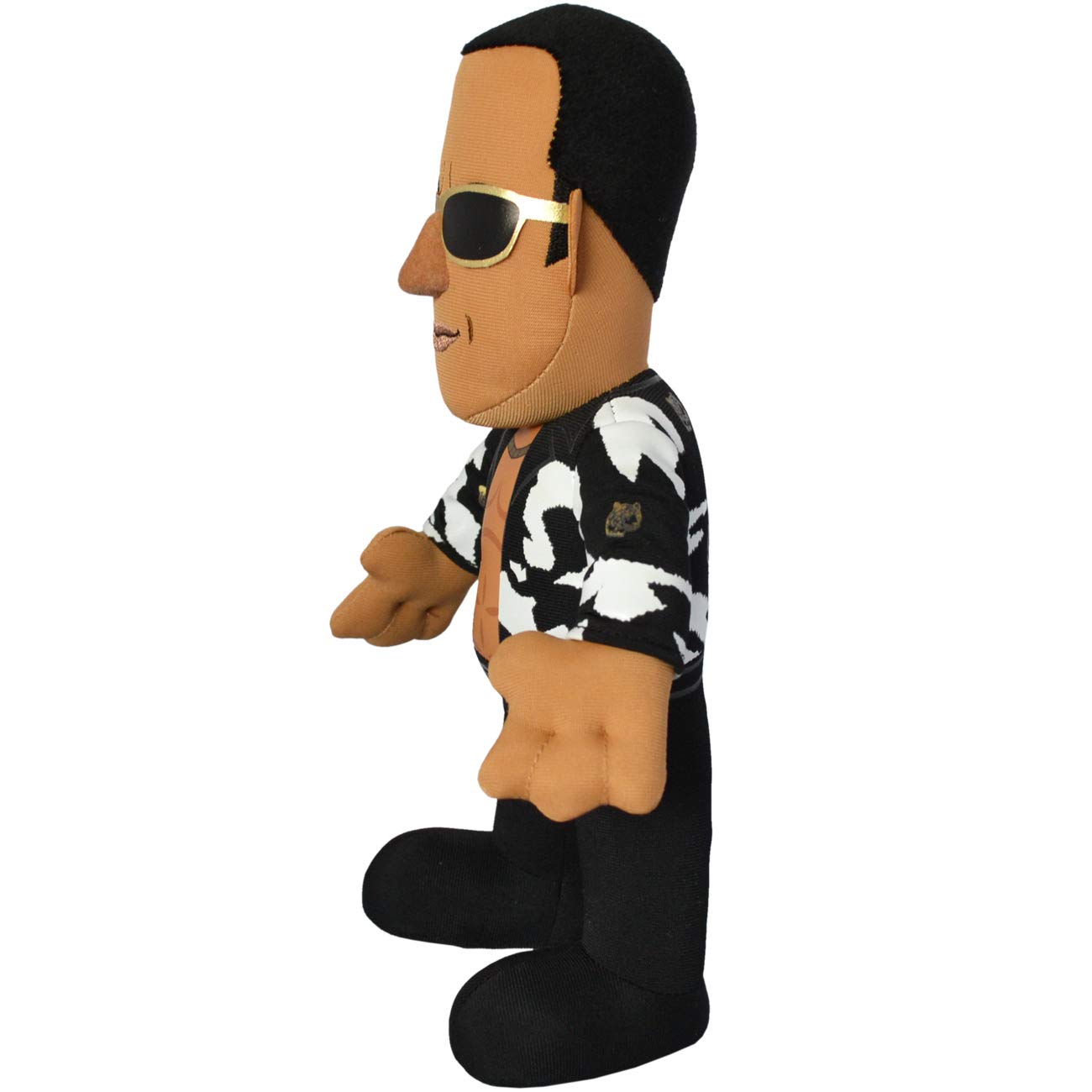 WWE Old School The Rock 10" Plush Figure - A Wrestling Legend for Play or Display