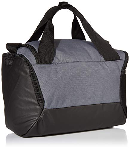 NIKE Brasilia X-Small Duffel - 9.0, Flint Grey/Black/White