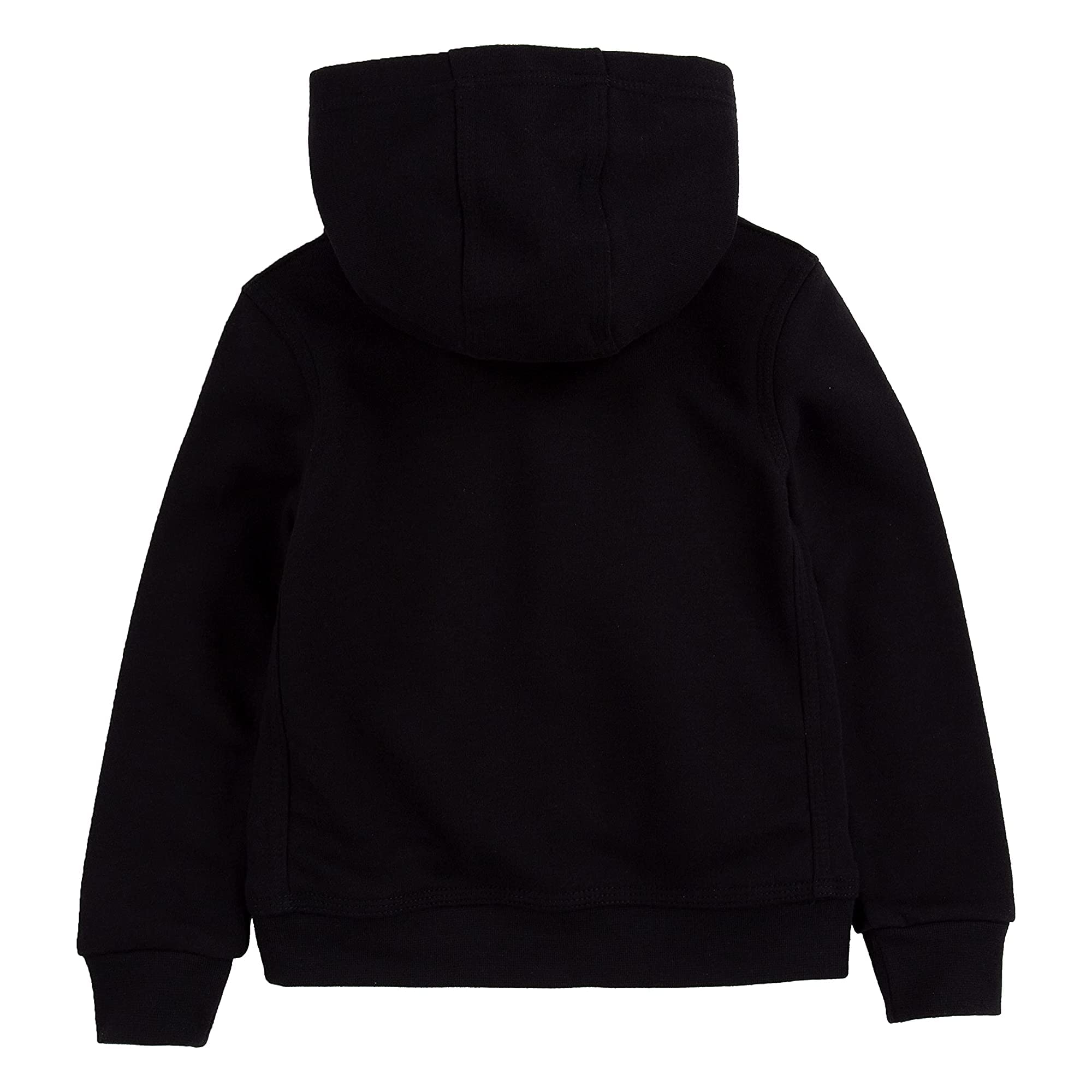 Nike Baby Boy's Club Fleece Pullover Hoodie (Toddler) Black 3 Toddler