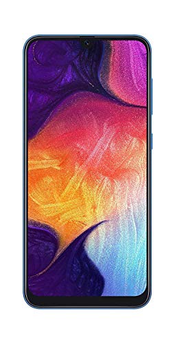 Samsung Galaxy A50 SM-A505G 64GB 4GB RAM 25 MP 6.4" Factory Unlocked- Blue (Renewed)