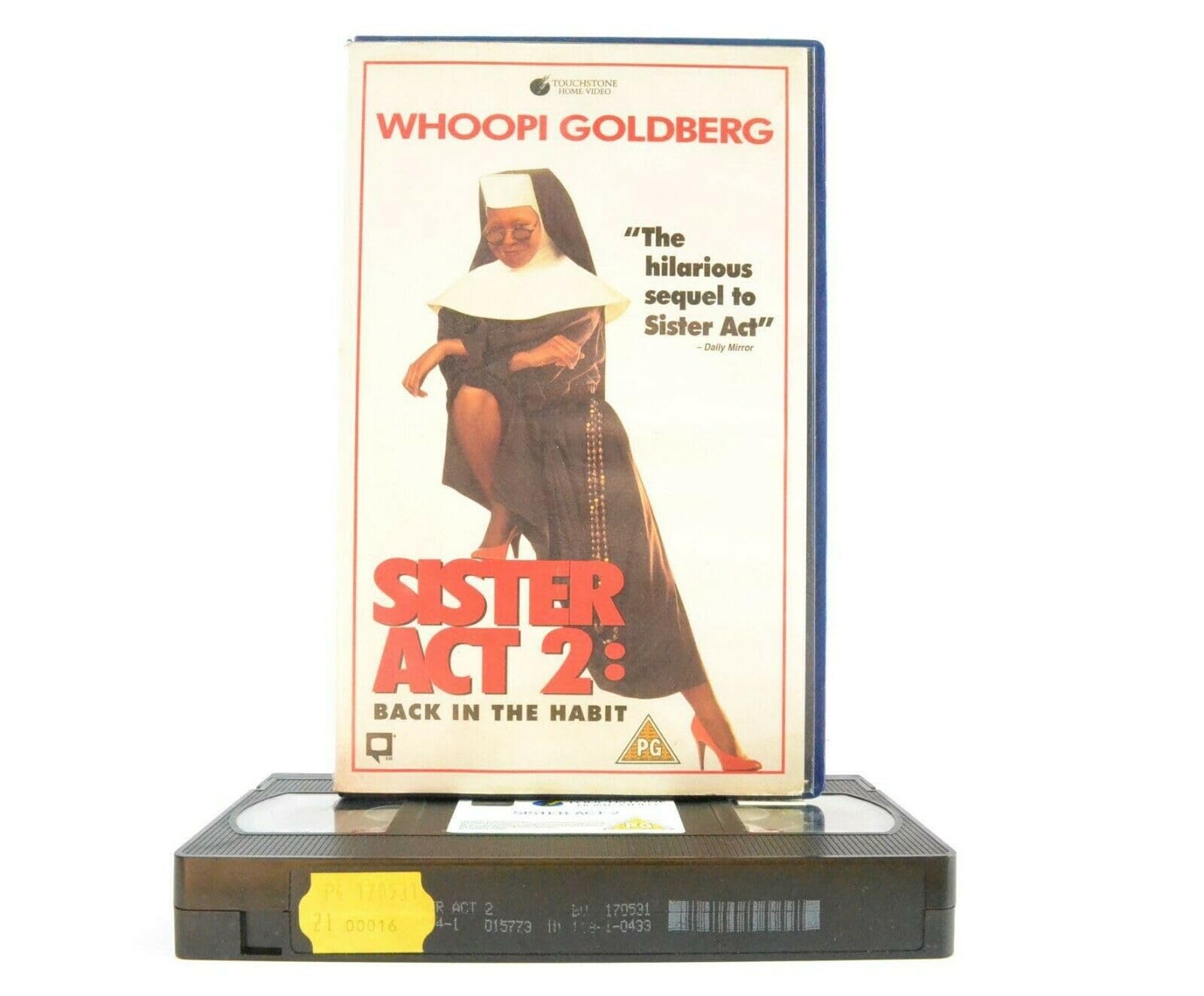 Sister Act 2: Back In The Habit - Large Box - Sister With Bad Habit - Pal VHS