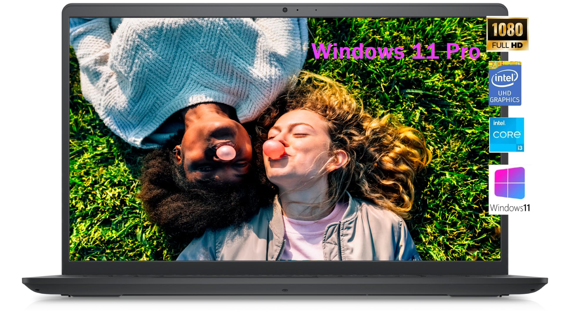 DELL 2023 Inspiron 15 3511 Business Laptop, 15.6" FHD Display, Intel Core i3-1115G4 up to 4.1GHz (Beat i5-10210U),Win 11 Pro, 8GB DDR4 RAM, 512GB PCIe SSD, WiFi, UHD Graphics, Carbon Black