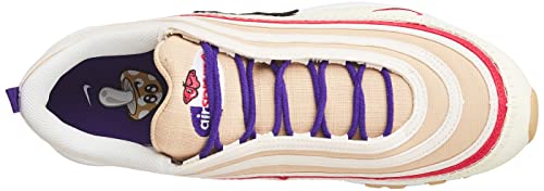 Nike Men's Air Max 97 Running Shoes, Sesame/Coconut Milk-phantom-el, 8.5