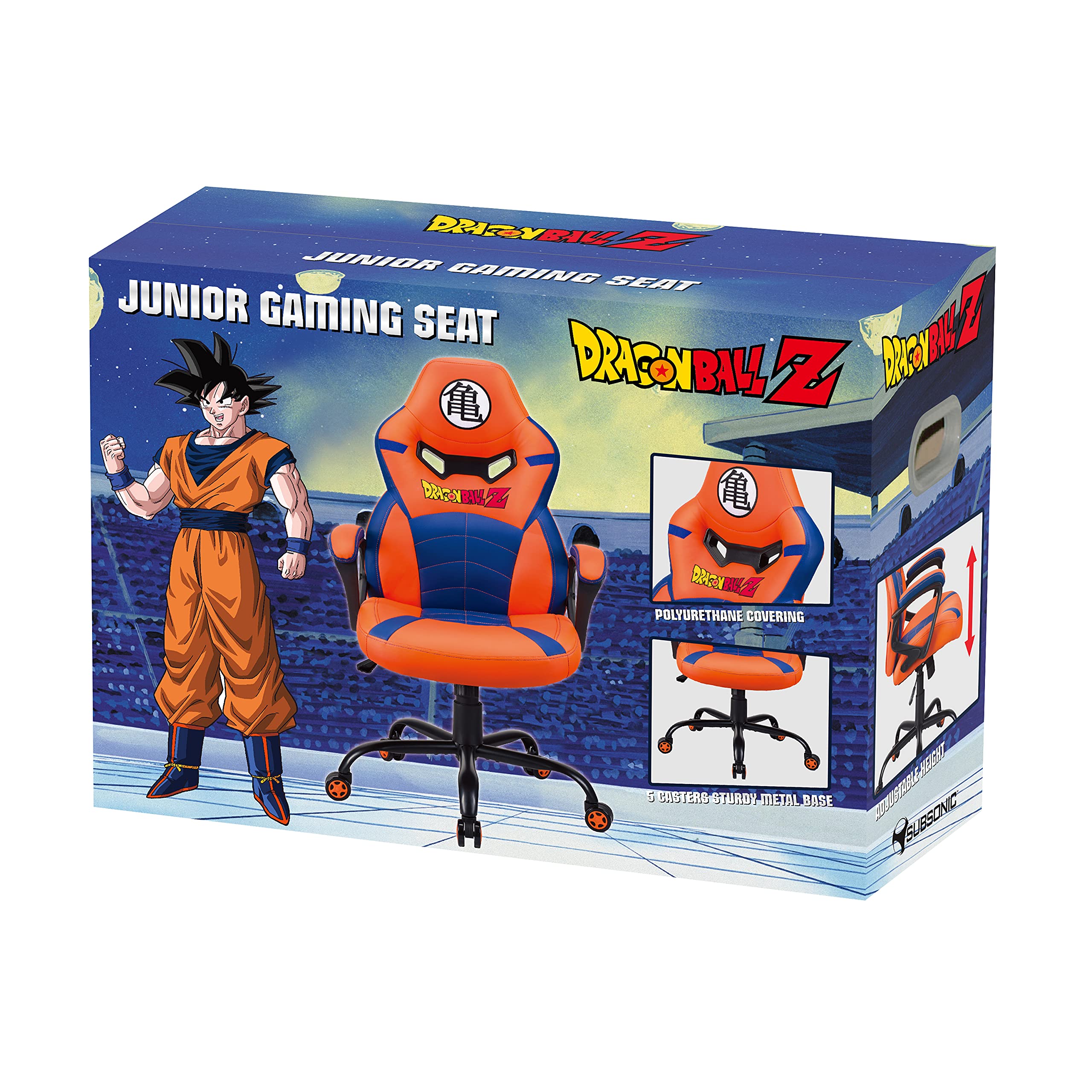 Subsonic DBZ - Dragon Ball Z - Junior Gamer Chair - Gaming Office Chair - Official License (PS5)
