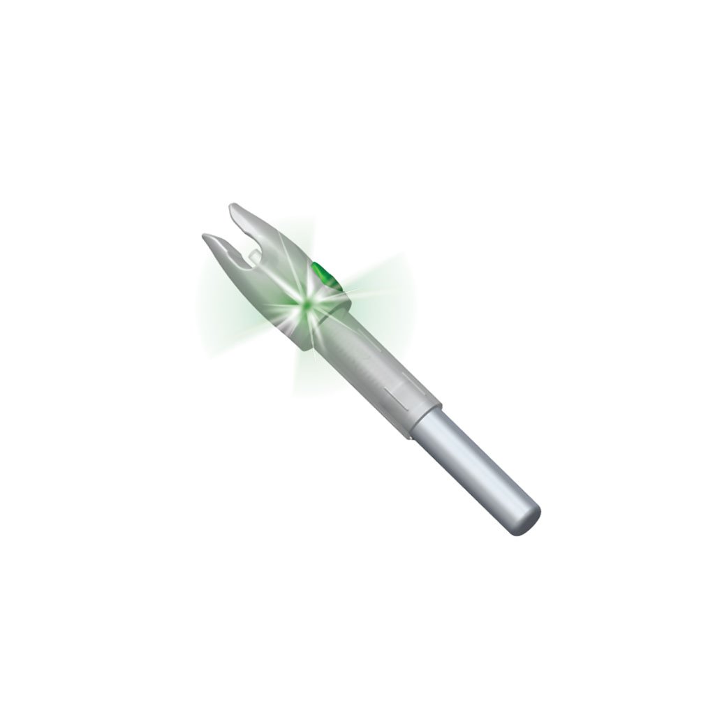 Double Take Archery Double Take Glory Nock X Nock 3 pk. Green