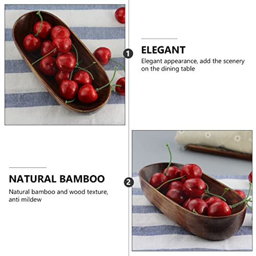 Flatware Tray Wooden Pallet Cake Tray Snack Container Cookie Plate Entryway Bowl Snack Bowl Afternoon Tea Tray Dessert Plate Tableware Tray Paper Cup Light Brown Tableware 1pc