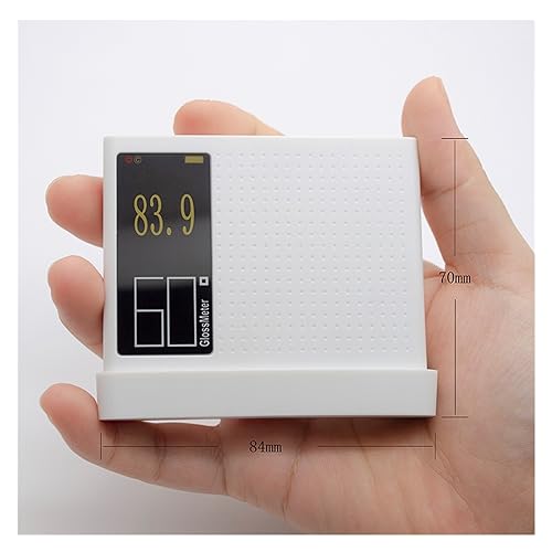 KYKYK Colorimeter, Paint Gloss Meter,Resolution 0.1%,Auto-Calibration,High-Precision Gloss Meter,for Paint,s,Plastic,Hardware Portable High-Precise Digital Color Analyzer(DG60 Pro)