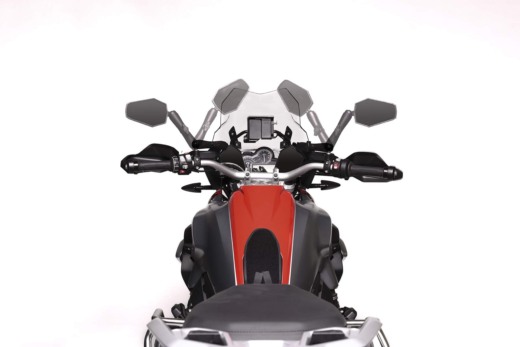 Doubletake Adventure Mirror Kit, Universal Fit Folding Motorcycle Mirrors, Guaranteed for Life. (Adventure 1.0)
