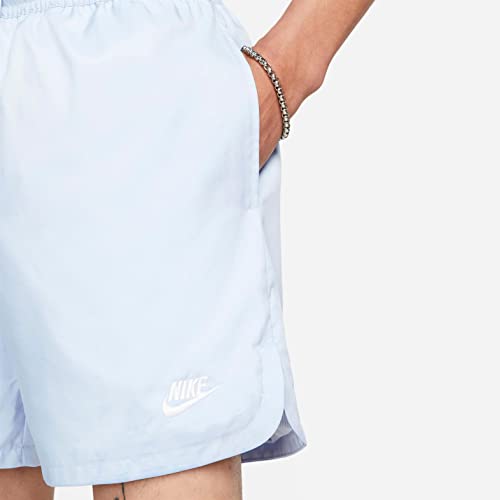 Nike Sportswear Sport Essentials Woven Lined Flow Shorts Mens, Light Marine/White, XX-Large