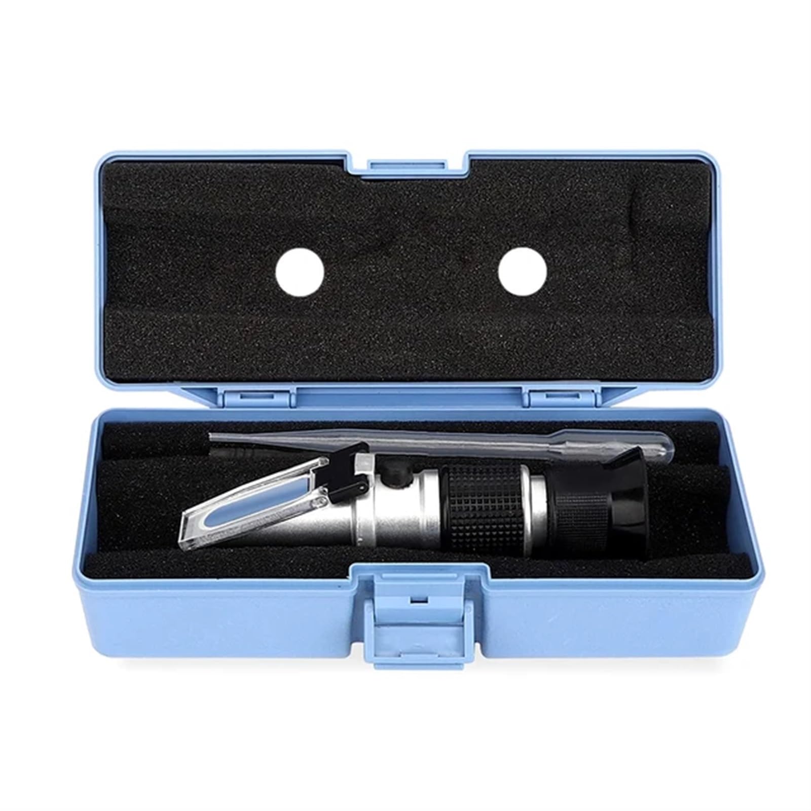 KYKYK Refractometer, 3 in 1 Honey Refractometer Brix 58~92% Hand Held ATC for Honey Moisture Brix and Baume Tester for Honey Moisture Brix and Baume for Fruit, Homebrewing, Juice, Vegetables