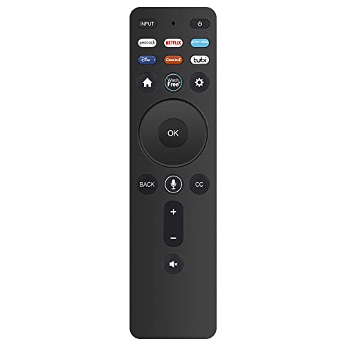 New Replacement Voice Remote Control XRT260 fit for Vizio V-Series and M-Series 4K HDR Smart TV with Shortcut App Keys Peacock Netflix PrimeVideo Disney+ Crackle TUBI Watchfree οΌVersion 2οΌ