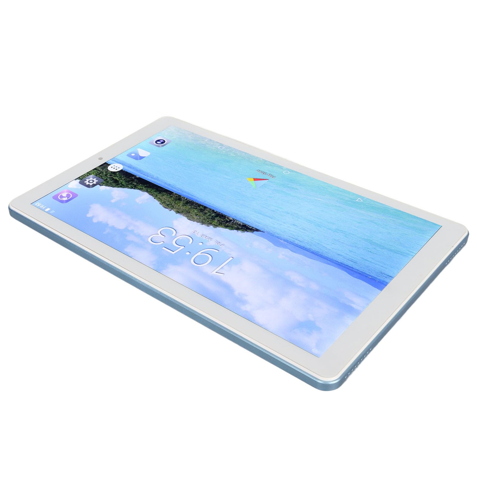 DAUZ Tablet PC, Tablet Keyboard Set US Plug 100-240V Running 1920 X 1200 RAM 4GB ROM 64GB for Gift (US Plug)