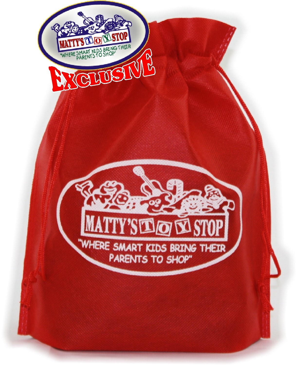 Toysmith Road Trip Bingo Cards Red, Blue, Green & Orange Gift Set Travel Bundle with Bonus Matty's Toy Stop Storage Bag - 4 Pack