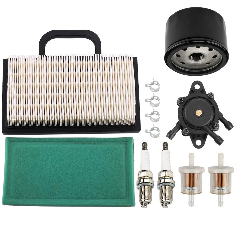 Dalom 698754 499486S Air Filter + 273638 Pre Filter + 696854 Oil Filter Maintenance Service Kit fit for 18-26 HP Engine LA120 LA130 LA140 LA150 Lawn Mower