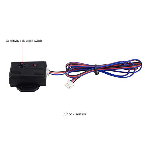 EASYGUARD EC202 2 Way car Alarm System with LCD Pager Display Remote Engine Start & Microwave Sensor DC12V