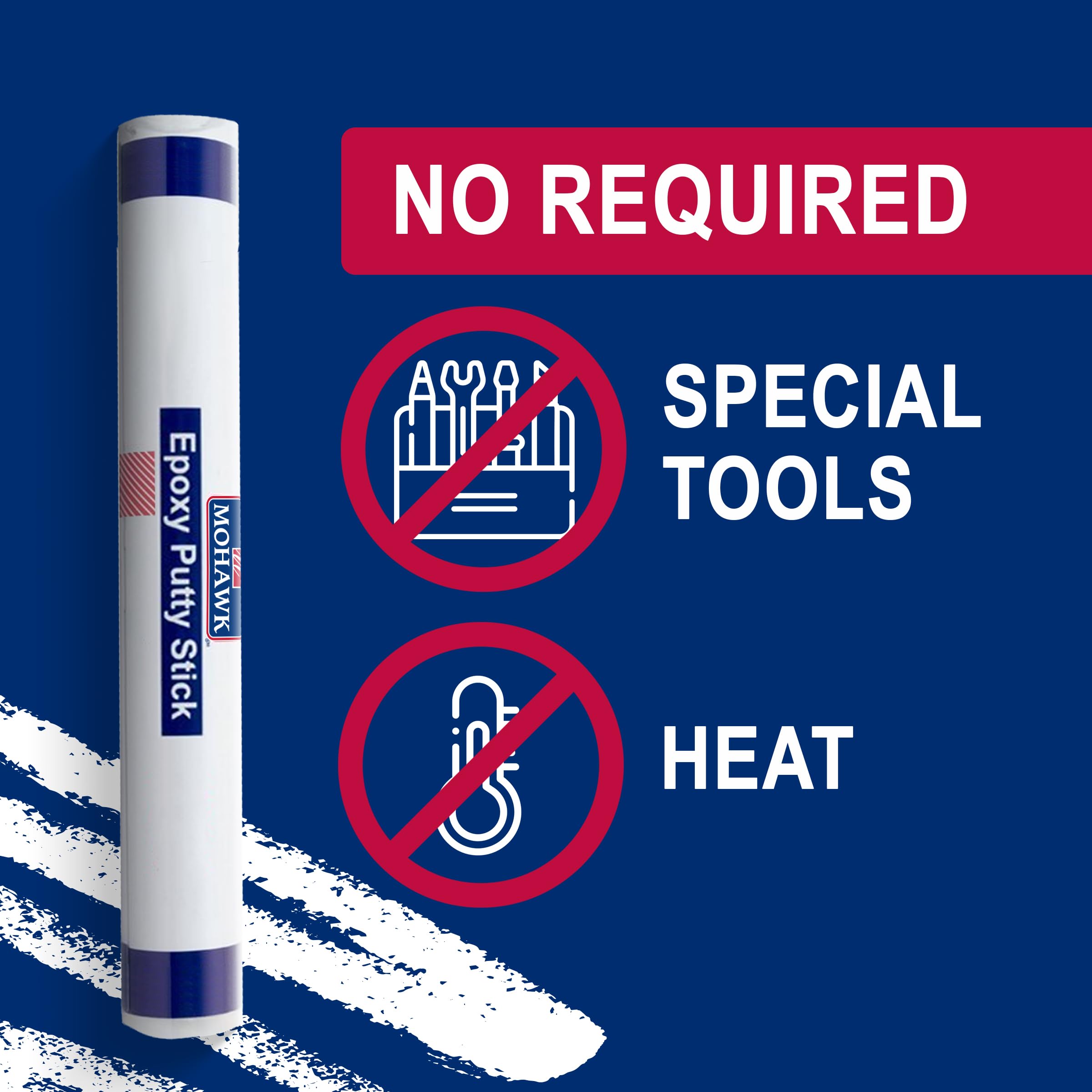 Mohawk Epoxy Putty Stick (Black) for Permanently Repairing Wood and Other Hard Surfaces
