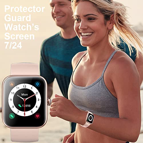 smaate 3D Screen Protector Compatible with SKG V7 and V7 PRO 1.7 inches Smartwatch