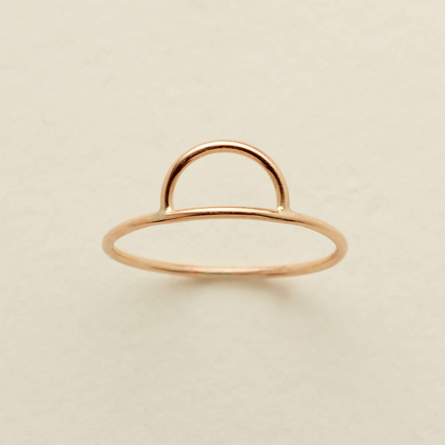 Dremmy Studios Gold Chevron Stackable Rings for Women 14K Gold Filled Tiny Dainty Handmade Knuckle Thumb V Shape Rings Minimalist Rings Engagement Wedding Band for Her