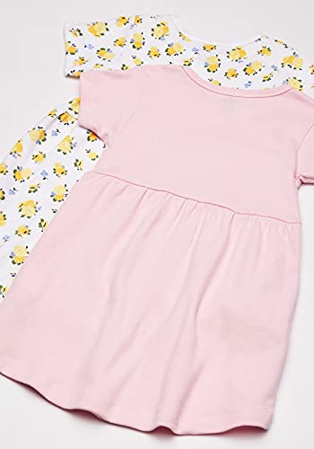Luvable Friends Baby Girls' Cotton Dress, Floral, 0-3 Months