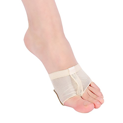 Dance Paws Pad, Foot Undies Thongs Half Sole Dance Shoes Lyrical Bare Foot Thong Ballet Shoes for Womens Girls