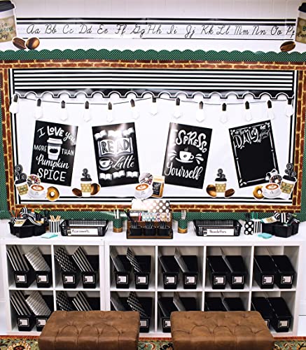 Schoolgirl Style - Simply Stylish | Alphabet Line | Cursive Mini Bulletin Board Set