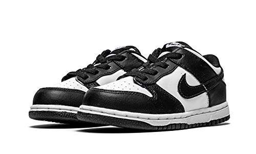 Nike Toddler Dunk Low TD CW1589 100 Black/White - Size 4C