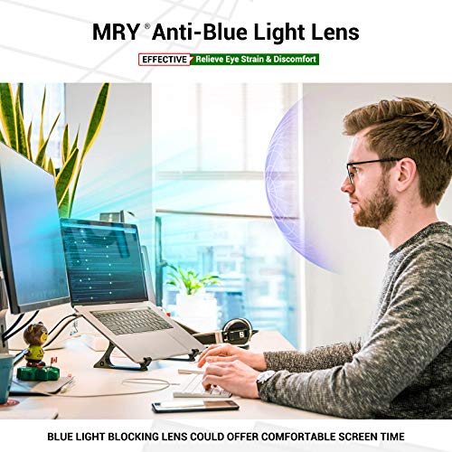 Mryok Blue Light Blocking Replacement Lenses for Bose Tempo - HD Clear Anti-Blue Light