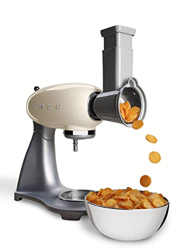 Smeg SMSG01 Slicer and Grater, Silver