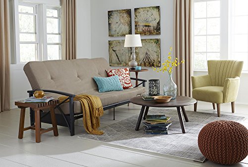 DHP Value 6" Microfiber Futon Mattress, Full, Tan