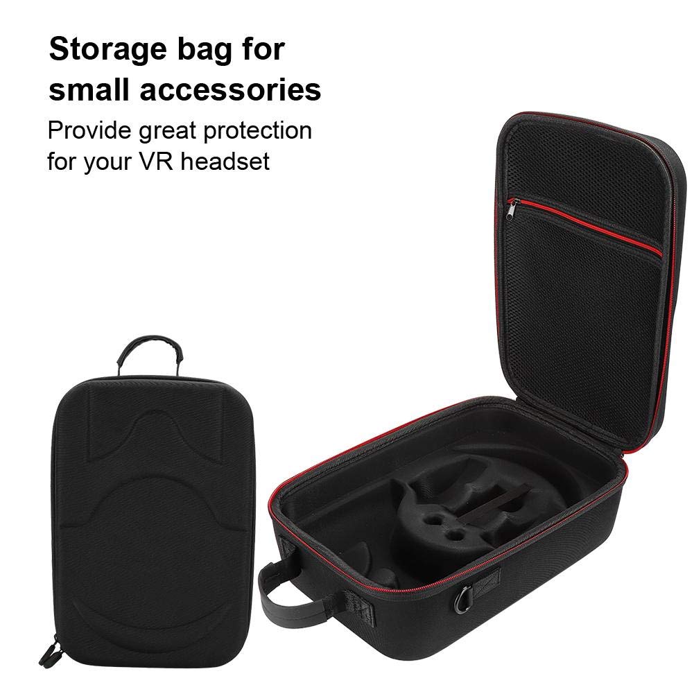 💕Romantic Valentine's Day💕 Storage Bag for, Leftwei Vertical Storage Bag for Oculus VR Headset Storage Bag Waterproof Hard with Shoulder Strap Black/Grey for Travel Gaming VR Glass Oculus Quest Xiao