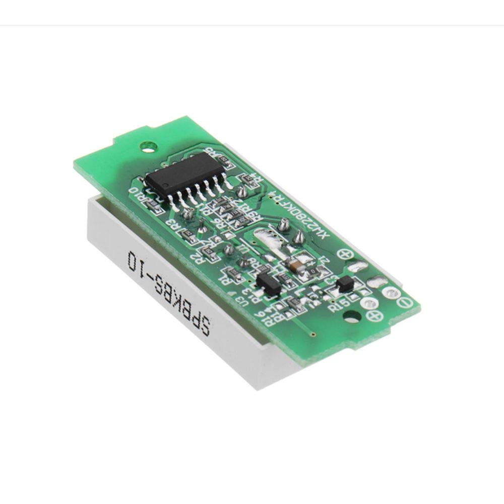 DAOKI 2Pcs 3S 12.6V Battery Capacity Indicator Module Lithium Lipo Battery Capacity Tester Li-Ion Module 4 Sections Blue LED Display Electric Vehicle