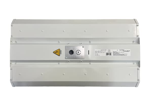 Light In Depot 2FT LED High Bay Light 110W, 14850lm, 0-10V Dimmable, 5000K, 250W Equivalent, Hanging Warehouse Lights, Industrial Indoor Area Workshop Garage High Bay LED Lighting (2FT-110W, 4Pack)