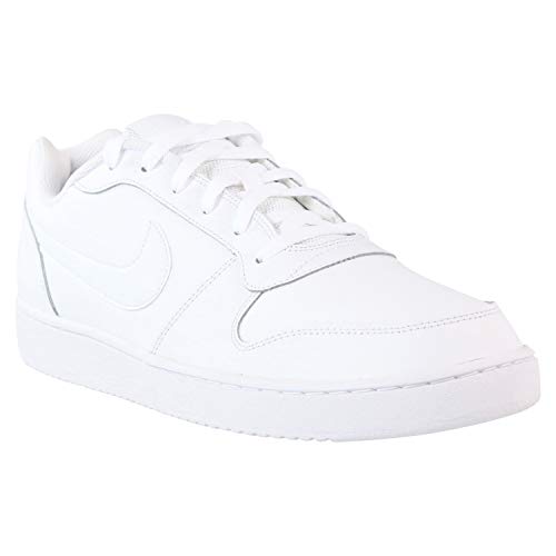 Nike Women's Ebernon Low Sneaker, White/White, 6.5