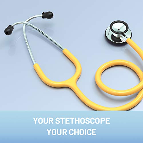 Lightweight Dual Head Stethoscope and Pruple Manual BP Cuff