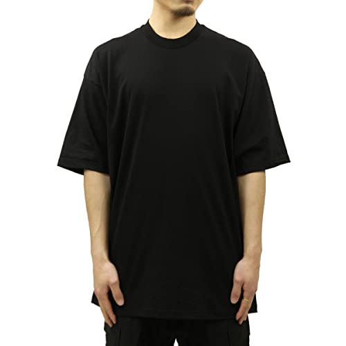 Pro Club Men's Comfort Cotton Short Sleeve T-Shirt, Black, Large