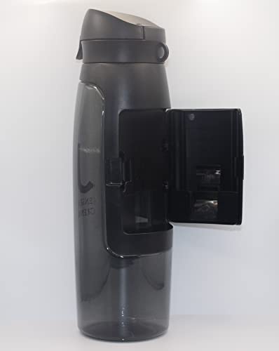 Secret Compartment Water Bottle (black)