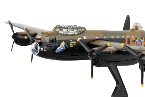Daron Worldwide Trading Postage Stamp RAF Lancaster 1/150 Just Jane Airplane Model