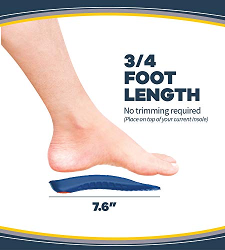 Dr. Scholl's ARCH Pain Relief Orthotics, Insoles for Men (8-12), 1 Pair Shoe Inserts
