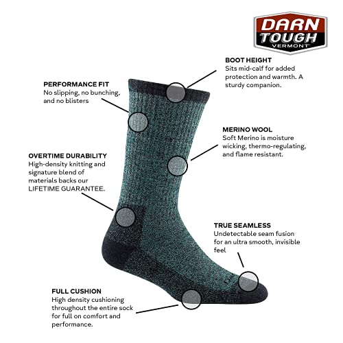 Darn Tough Vermont Nomad Boot Midweight with Full Cushion Plum MD (US 7.5-9.5)