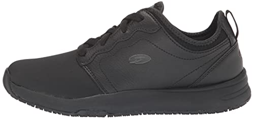 Dr. Scholl's Shoes Women's Drive Slip-Resistant Sneaker, Black, 9 W US