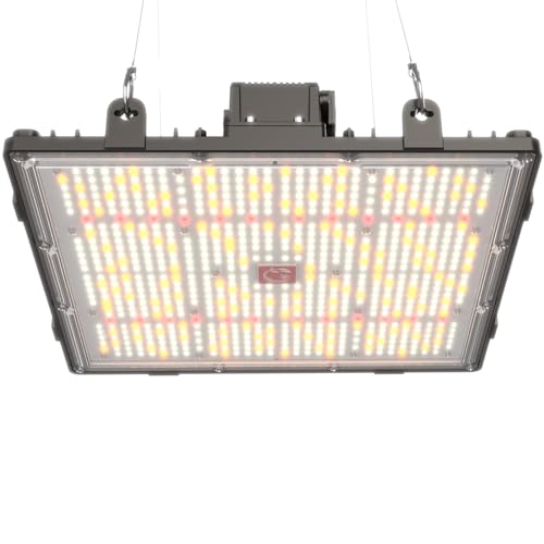 Groplanner LED Grow Light GP1500m Manual Dimmable, 756pcs LEDs 3x3ft,Full Spectrum 150w Growing Lamps Hyperlite Board Daisy Chain for Indoor Plants Seeding Veg,Greenhouses Grow Tent.