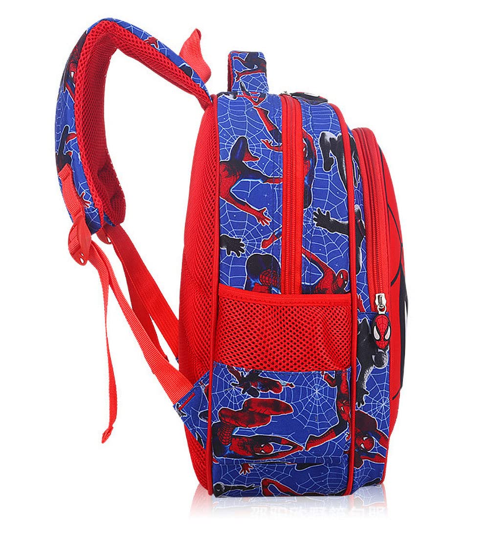 Dasellbag Toddler Boys Girls Kids Backpack 3D Cartoon Comic Lightweight Waterproof Student Schoolbag for Christmas Halloween(Blue-S)