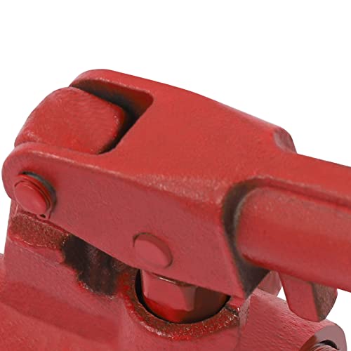 Rosyouth 4 Ton Porta Power Hydraulic Jack, Auto Body Frame Repair Kit with Carrying Storage Case, (8818.5lbs) Capacity, Red