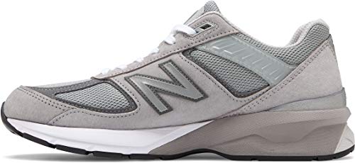 New Balance Men's Made in US 990 V5 Sneaker, Grey/Castlerock, 11