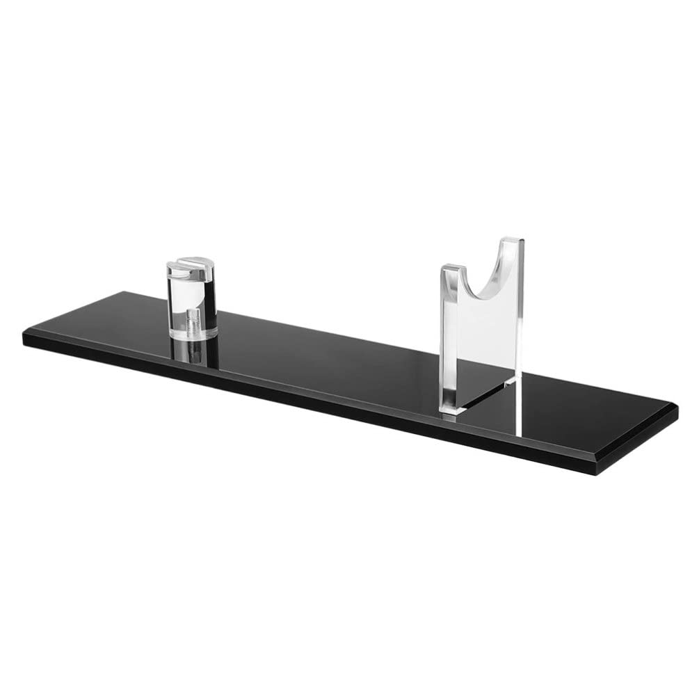 FOMIYES Acrylic Cutter Display Rack Single Knife Holder Transparent Cutter Storage Rack Cutter Displaying Stand for Home Shop Decor Acrylic Stands for Knife Display