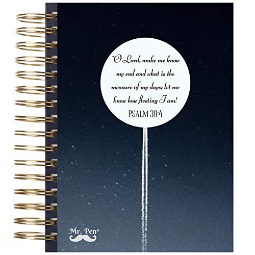 Mr. Pen- Christian Planner, 365 Pages, Daily Bible Journal, Prayer Journal, Bible Study Journal, Devotional Journal, Religious Gifts, Write the Word Journal, Christian Gift
